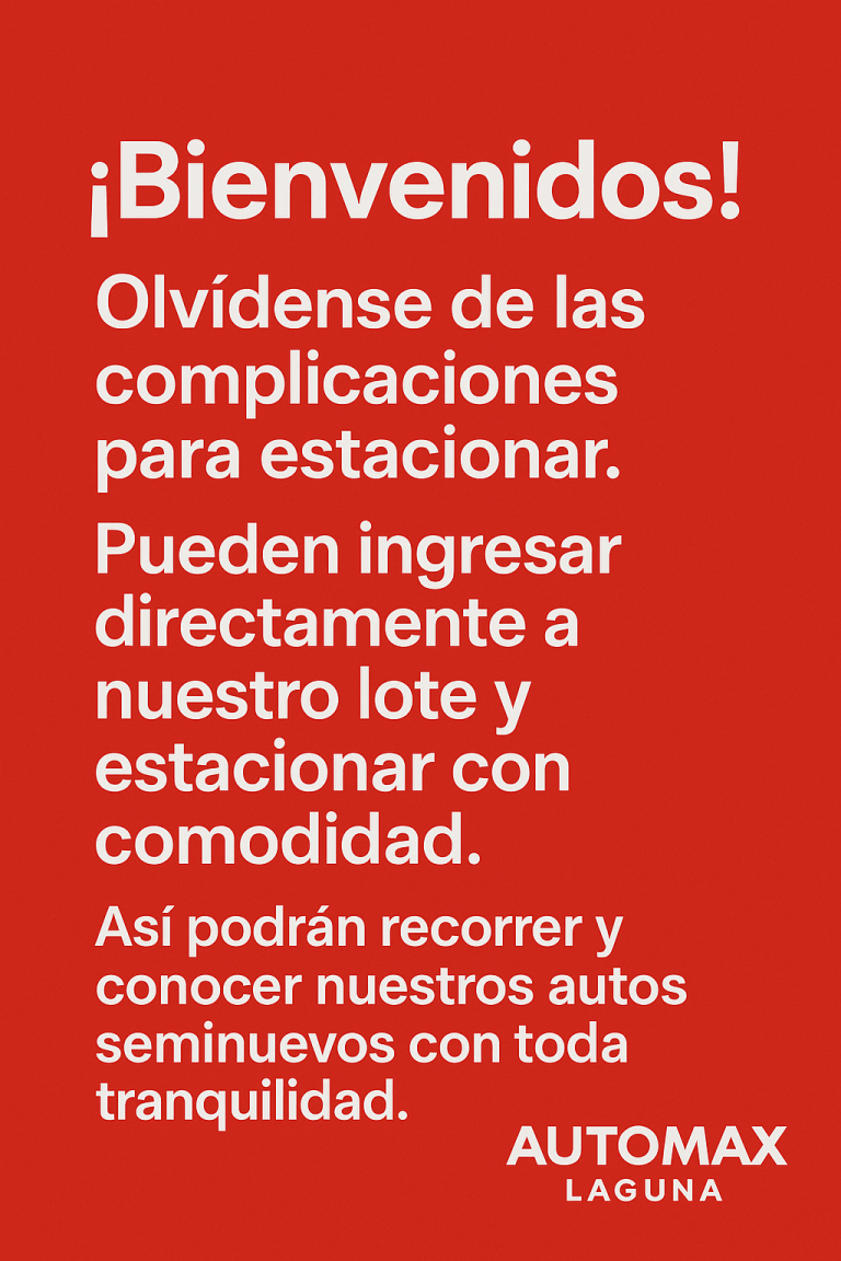 Automax Laguna – Venta de Autos a Consignación